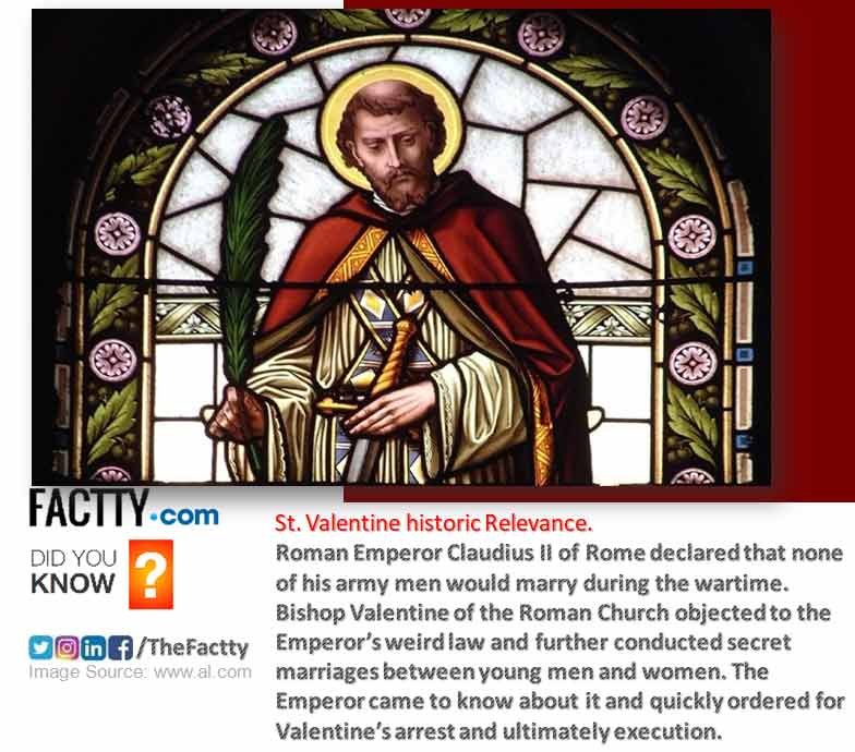10 Most Interesting & Historical Facts About Valentine’s Day - Factty.com